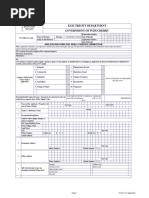 B&L Form for New Connection Applicants | PDF | Electrical Engineering ...