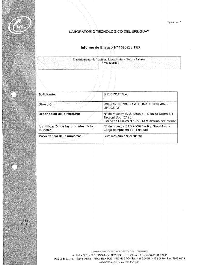 Aclar Llamado 401364 30 | PDF