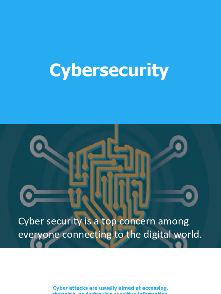 Introduction To Cyber Security | PDF | Security | Computer Security