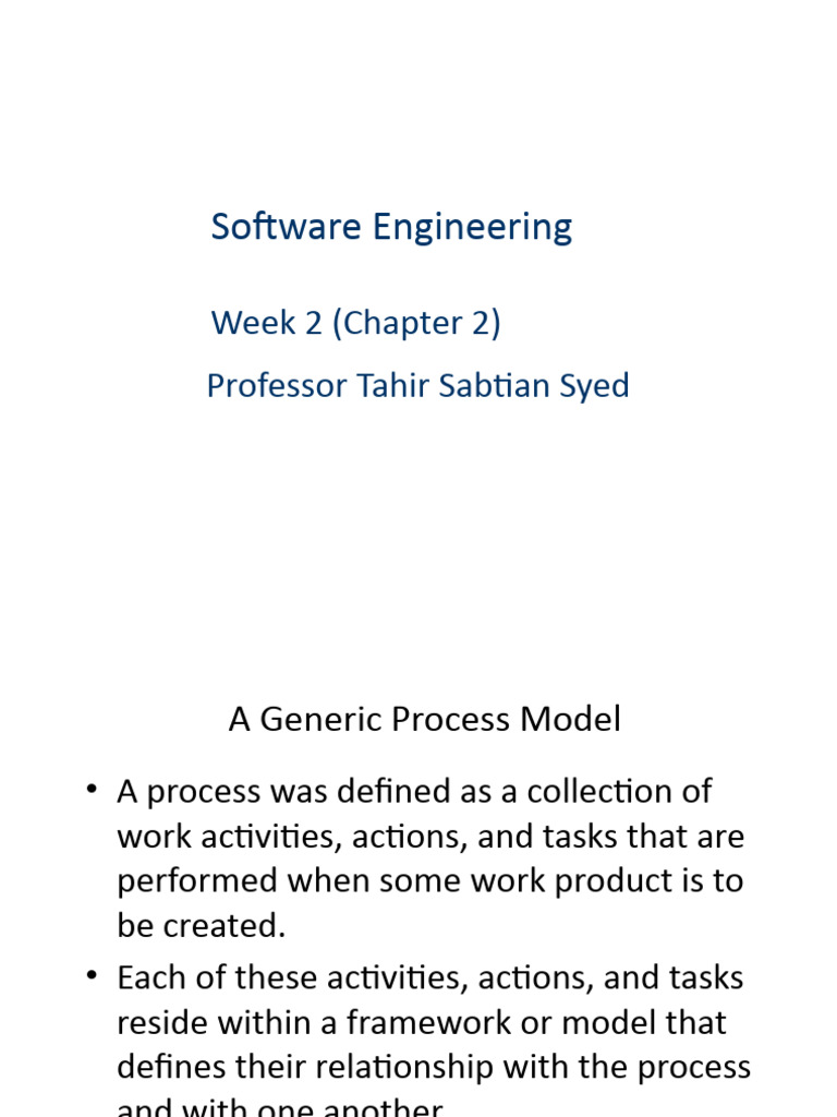 Software Engineering (Week 2) | PDF | Software Prototyping | Software Development