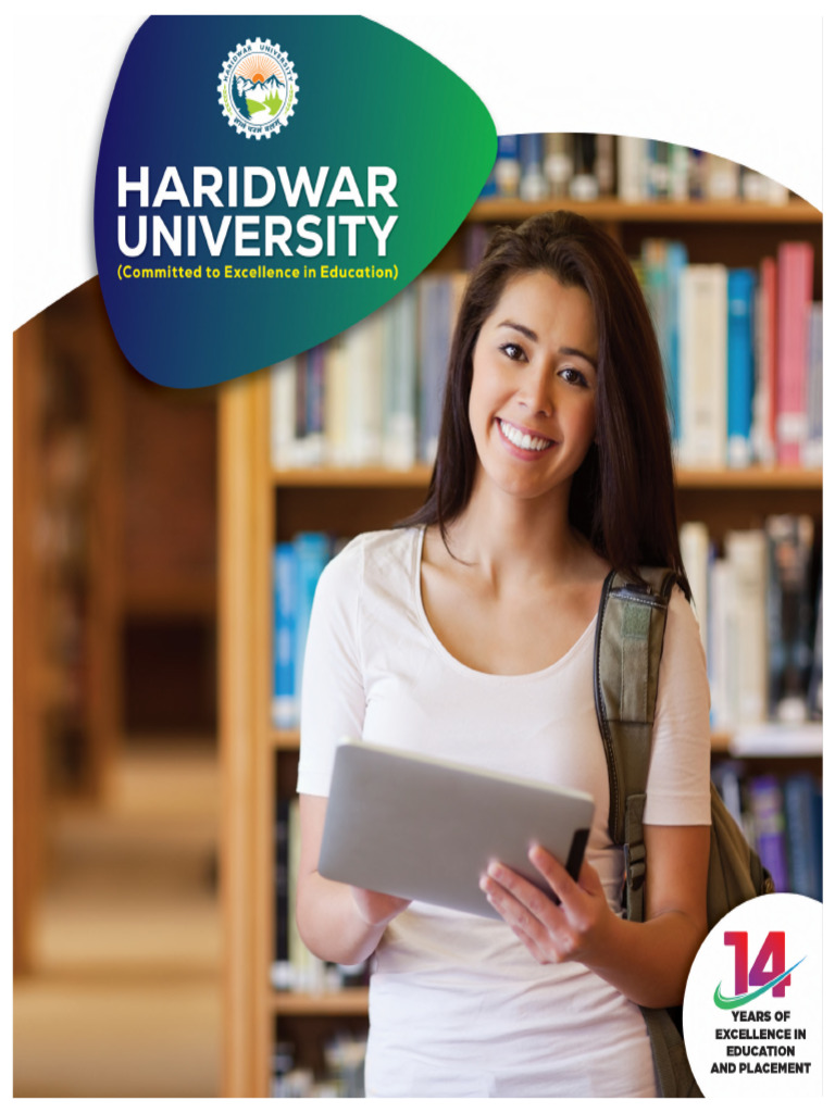 Haridwar University 2024 Boucher | PDF