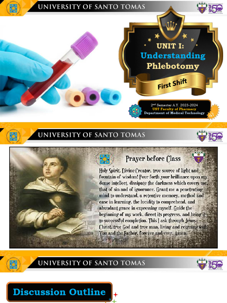 UNIT 1 - Understanding Phlebotomy | PDF UNIT 1 - Understanding Phlebotomy | PDF