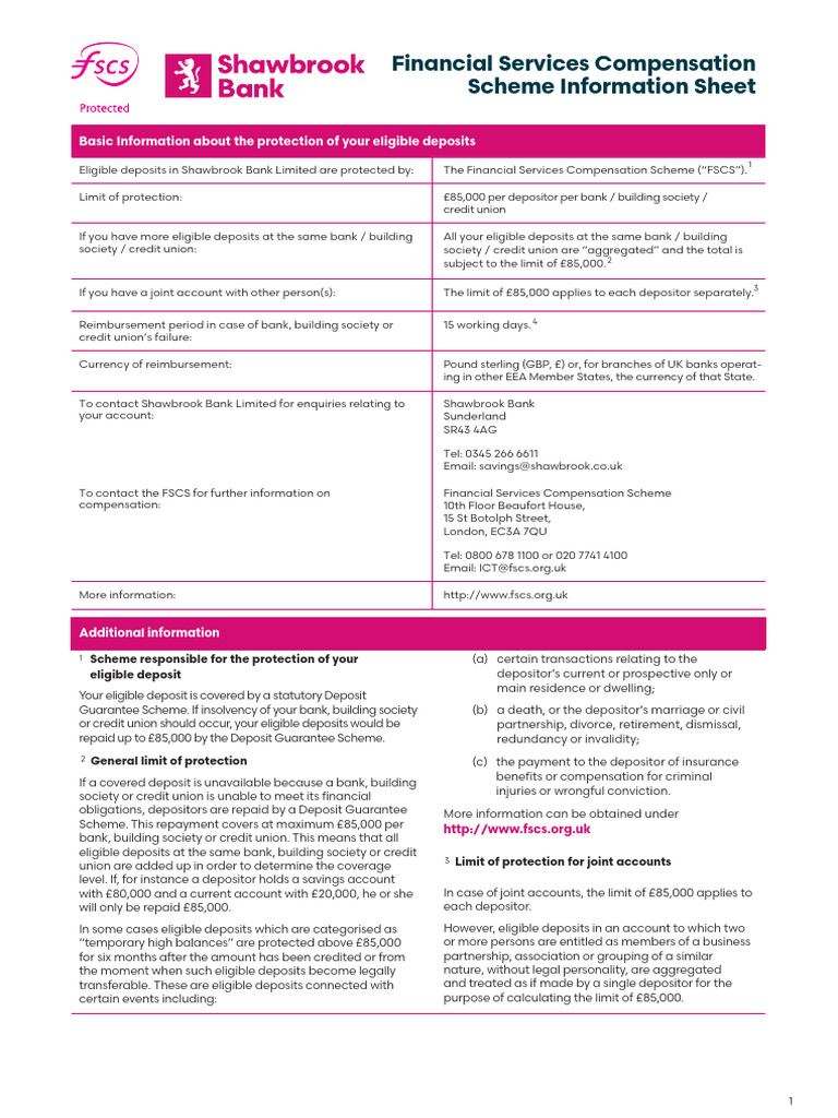 Shawbrook | PDF | Deposit Account | Cost Of Living