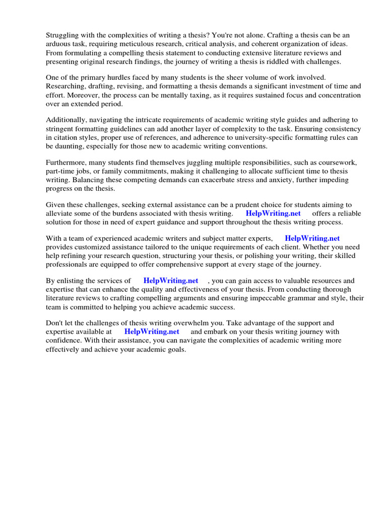 Thesis Organizer | PDF | Career & Growth