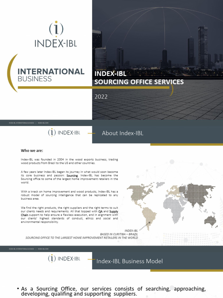 Index-IBL - Sourcing - Office - Services - General | PDF | Supply Chain | Procurement