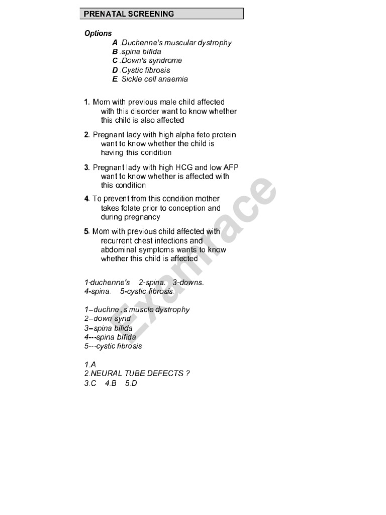 PLAB Part I Paper May 2004 | PDF