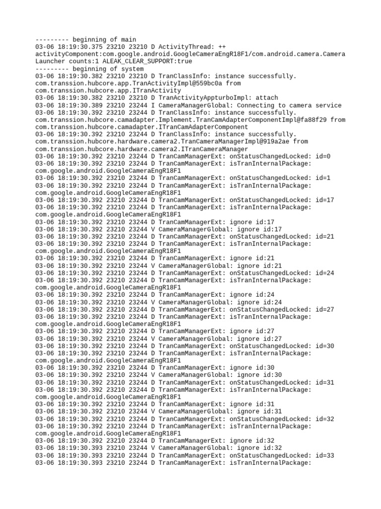 Log Cat 1709720370337 | PDF | Java (Programming Language) | Software Development