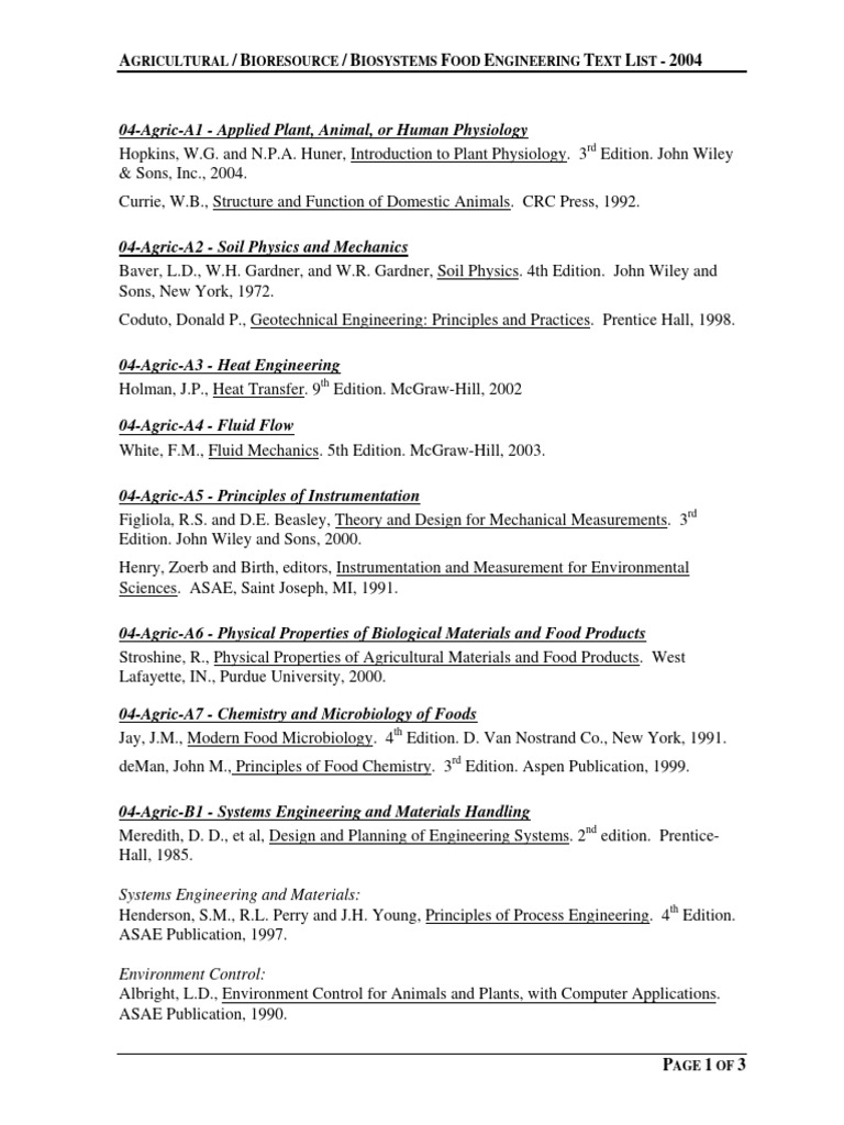 Agricultural Textbooks | PDF