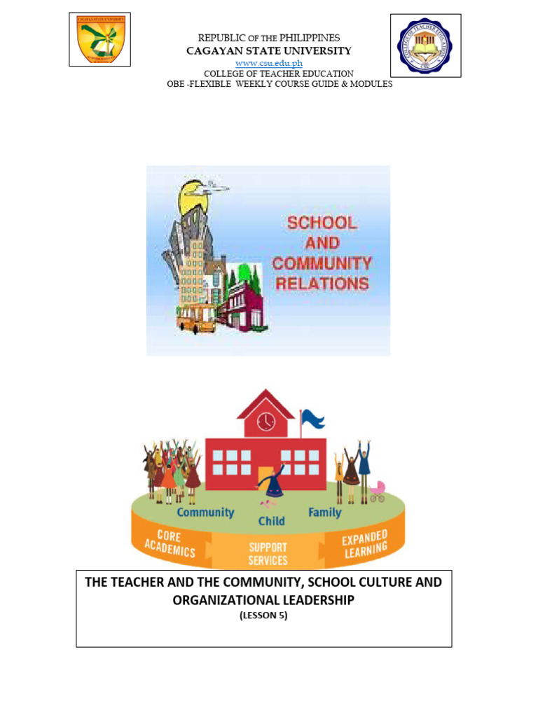 Lesson-5 - School Linkage - (Tvet) | PDF | Teachers | Learning