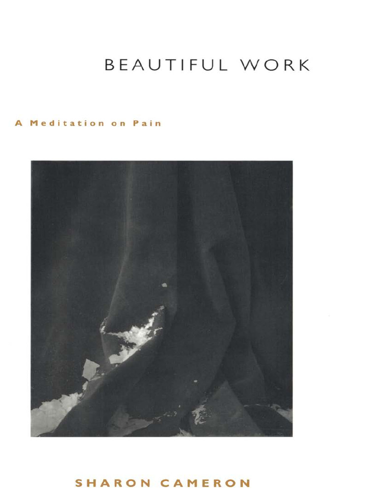 Beautiful work A meditation on - Sharon Cameron | PDF
