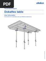 Doka Formwork System Components Overview | PDF | Plywood | Pallet