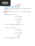 Milne Thomson Method | PDF | Function (Mathematics) | Analytic Function