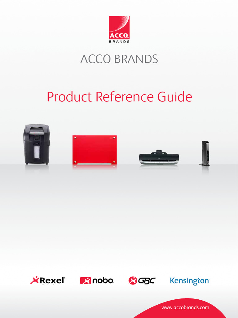 2017 ACCO Catalogue Eng UK | PDF | Office Equipment | Office Work