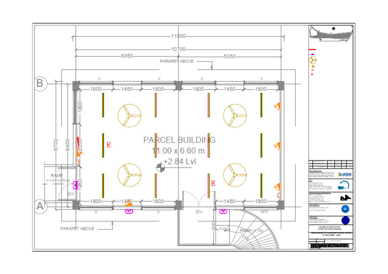 LS-PRS-PB-ES-020-021-EPL (003) - Parcel Building-SHEET 1 OF 2 | PDF