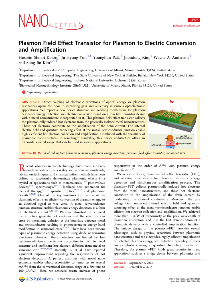 Plasmon FET | PDF