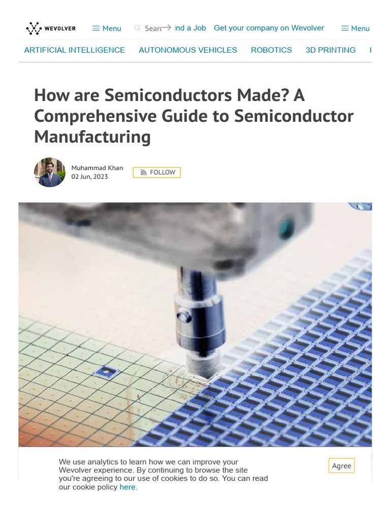 How are Semiconductors Made_ A Comprehensive Guide to Semiconductor Manufacturing | PDF ...
