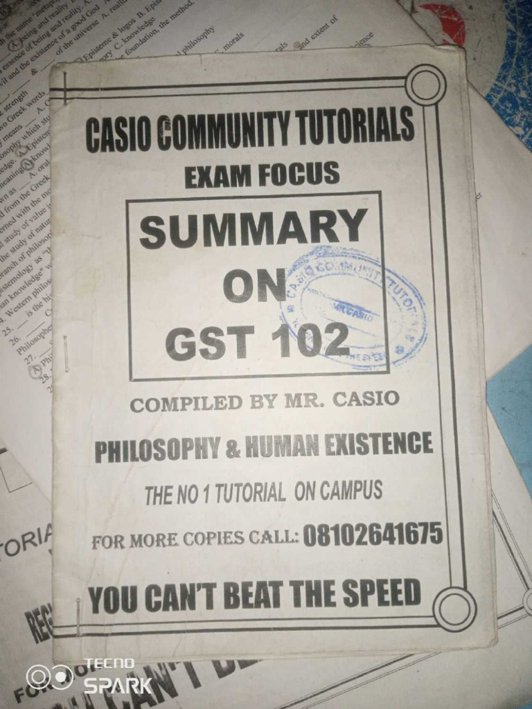 GST 102 | PDF
