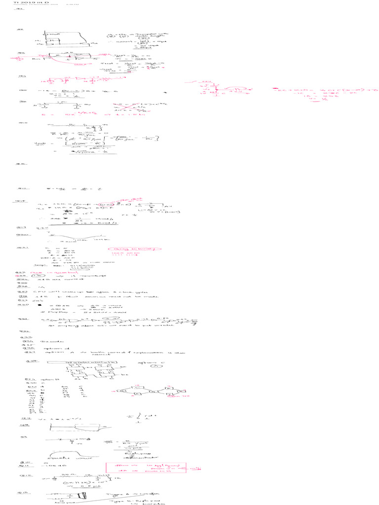 TI 2019 Iit D Solution | PDF