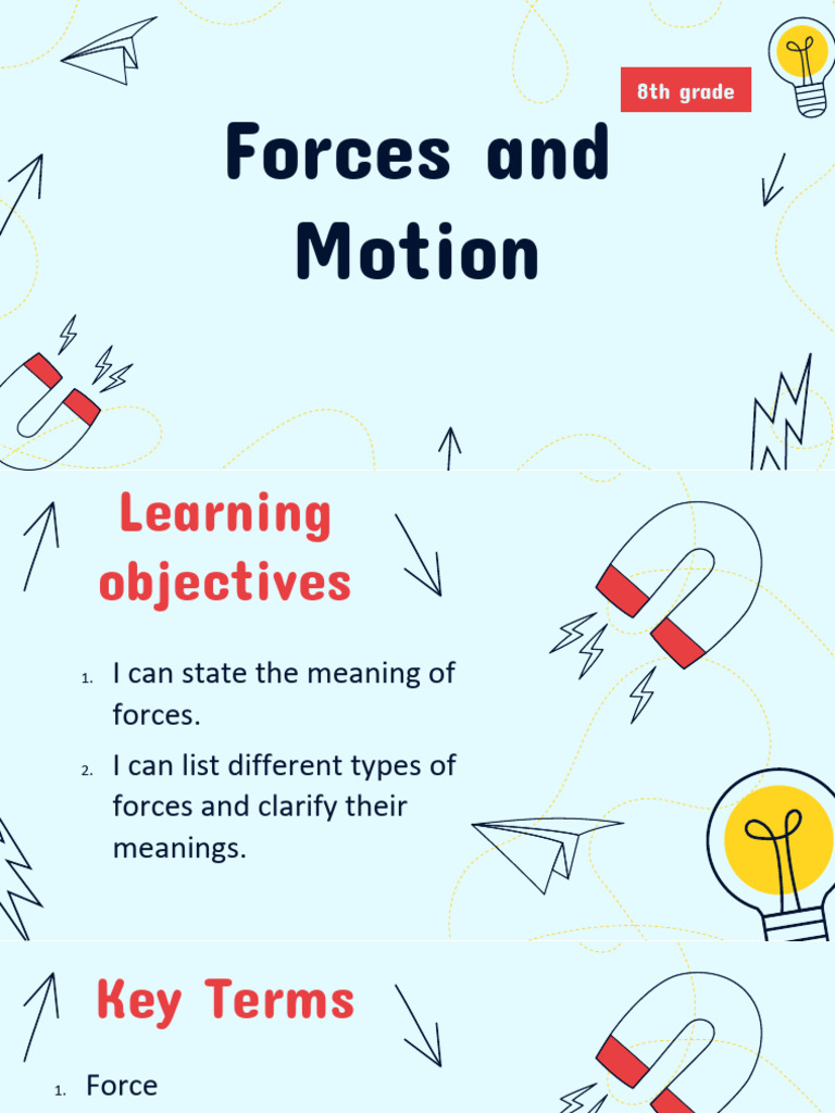 Force& Motion | PDF | Force | Friction
