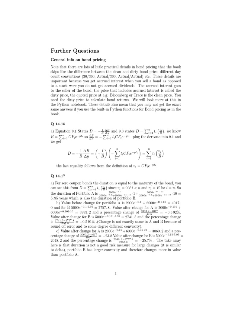 Further Questions VL2-2 | PDF | Bonds (Finance) | Financial Accounting