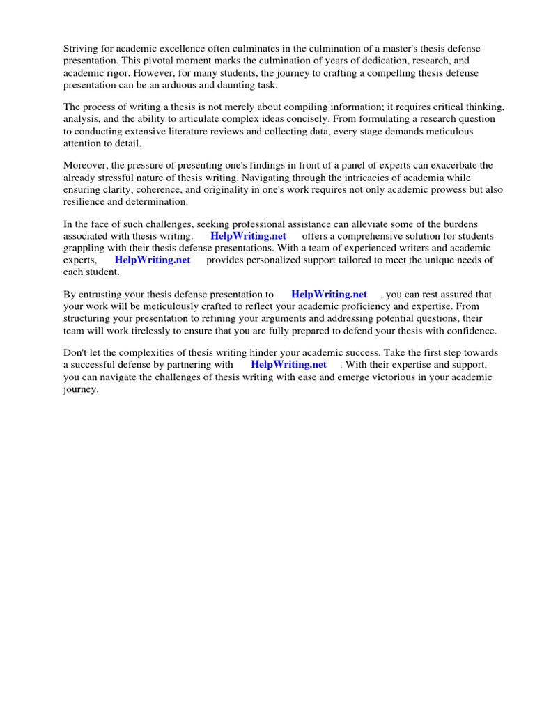 MSC Thesis Defence Presentation | Download Free PDF | Internet | Thesis