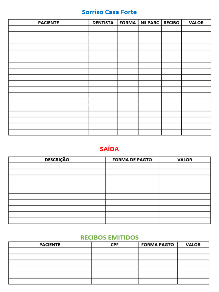 Ficha de Entrada e Saída | PDF Ficha de Entrada e Saída | PDF