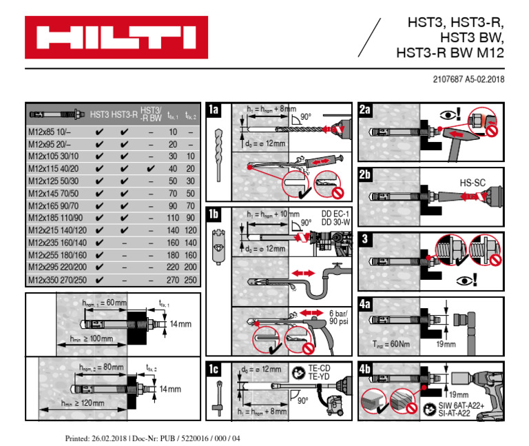 Instruction For Use HST3 M12 Instruction For Use PUB 5220016 000 | PDF