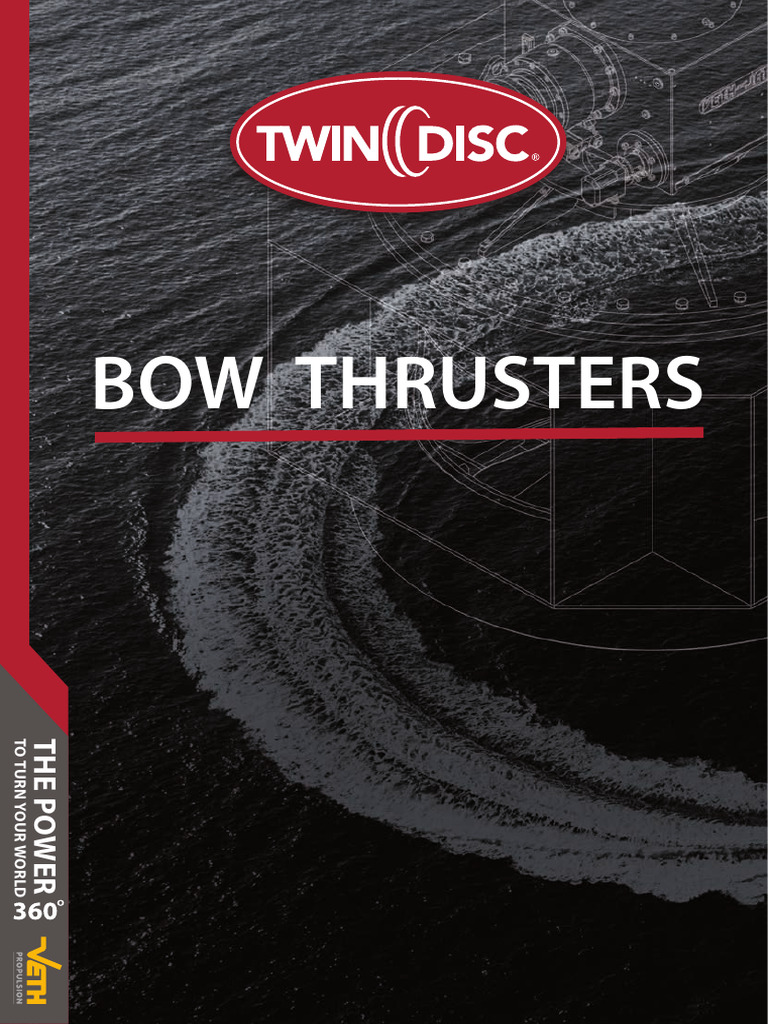 Veth Jet Bow Thrusters Overview | PDF | Jet Engine | Thrust