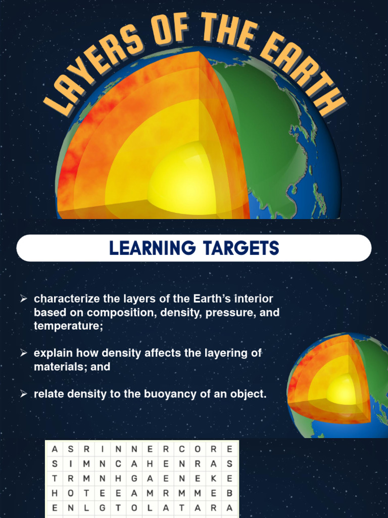 Layers of The Earth | PDF
