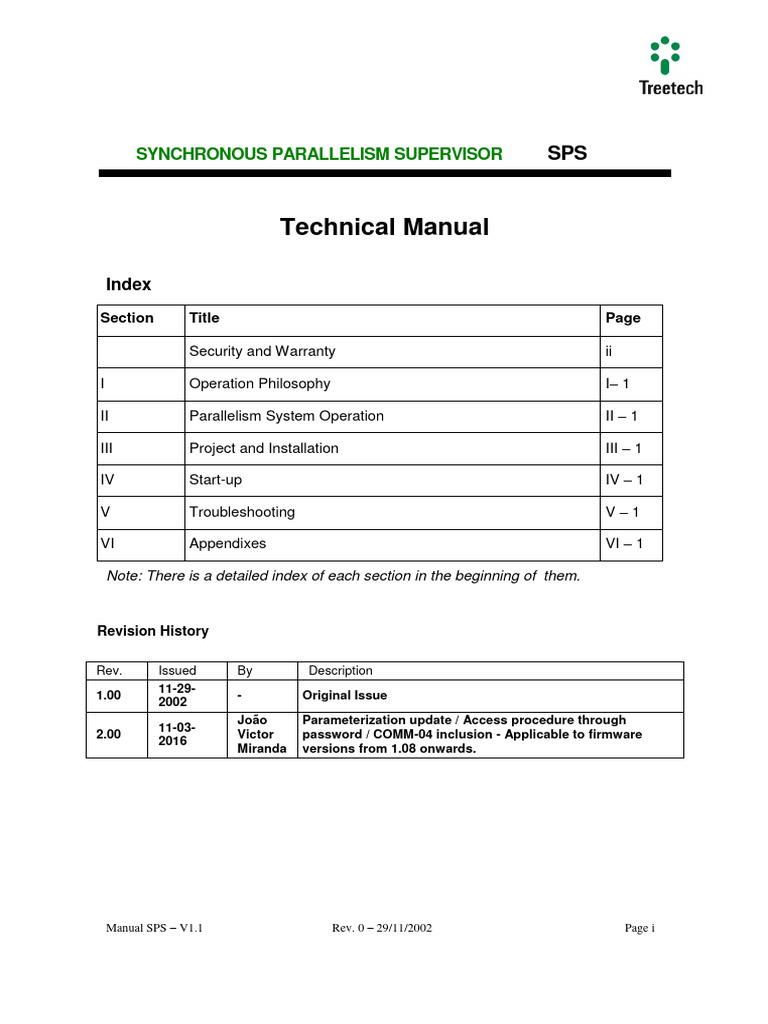 SPS Manual 2.00 Eng | PDF