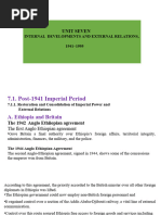 Derg Regime | PDF | Ethiopia | Political Science