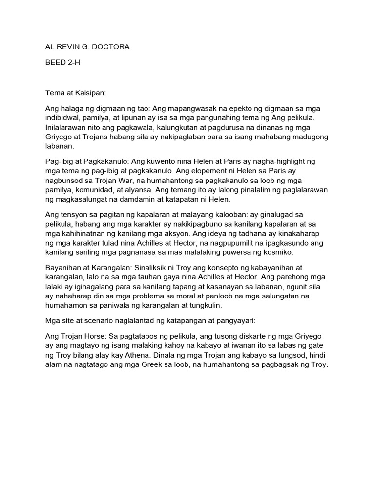 Al Revin and Melfford Filipino | PDF