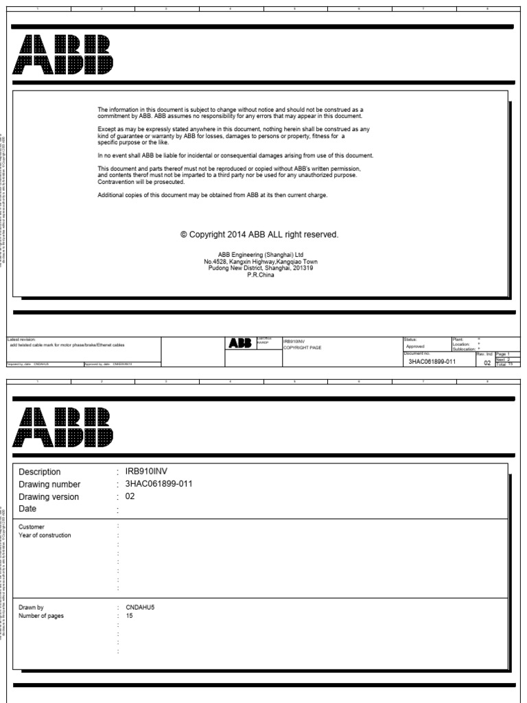 IRC5 With FlexPendant - 3HAC050941 OMRW 6-En | PDF