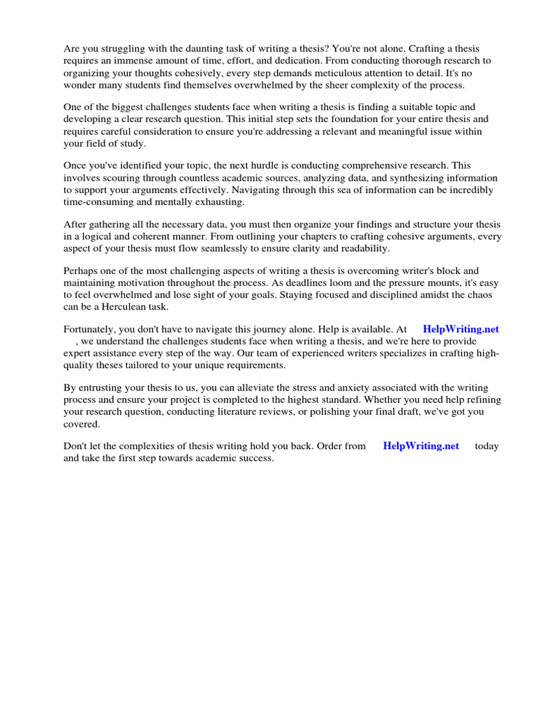 Sti Thesis Sample | PDF