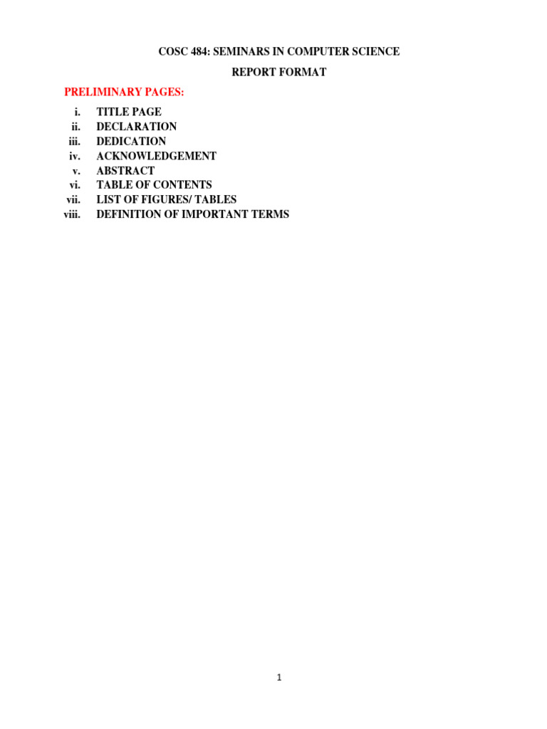 Seminar Paper Format Guidelines | PDF | Citation | Science