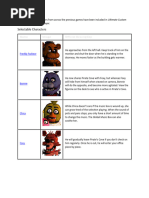FNaF, The Ultimate Guide | PDF
