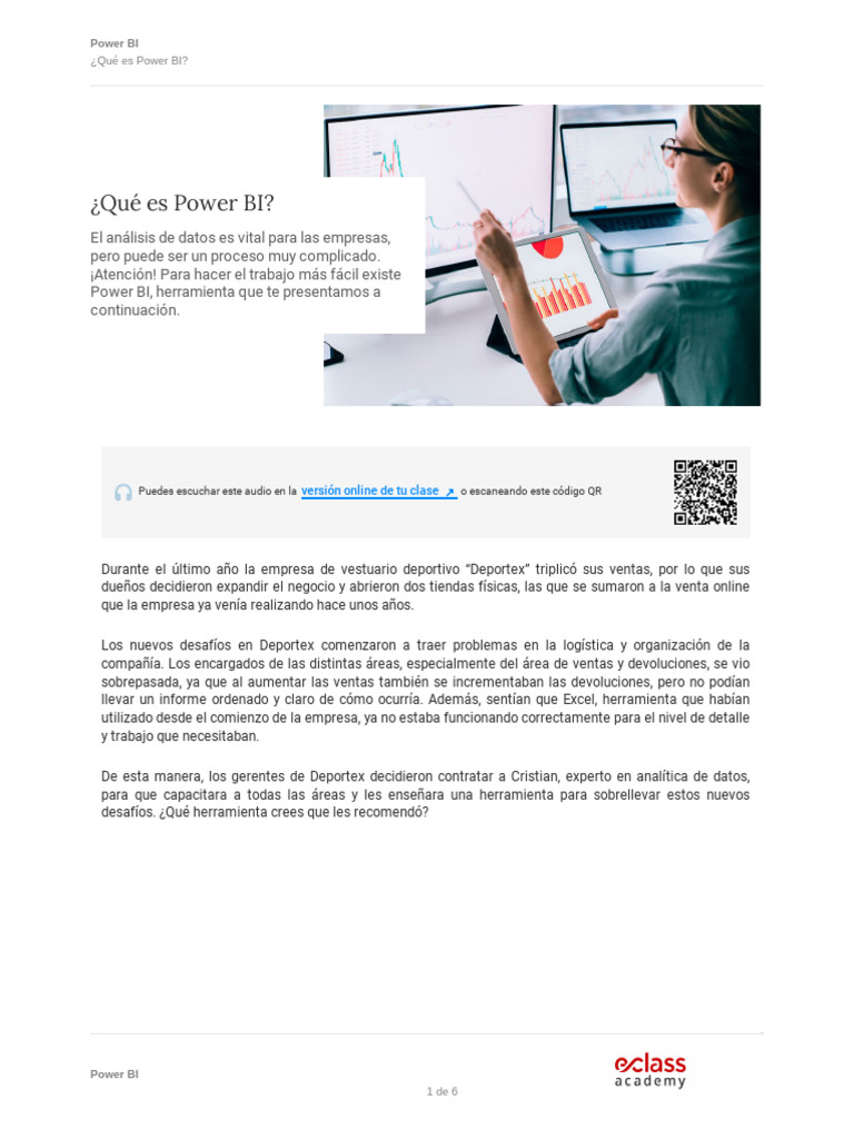 Power BI Que Es Power BI | PDF | Software de la aplicacion | Software como servicio