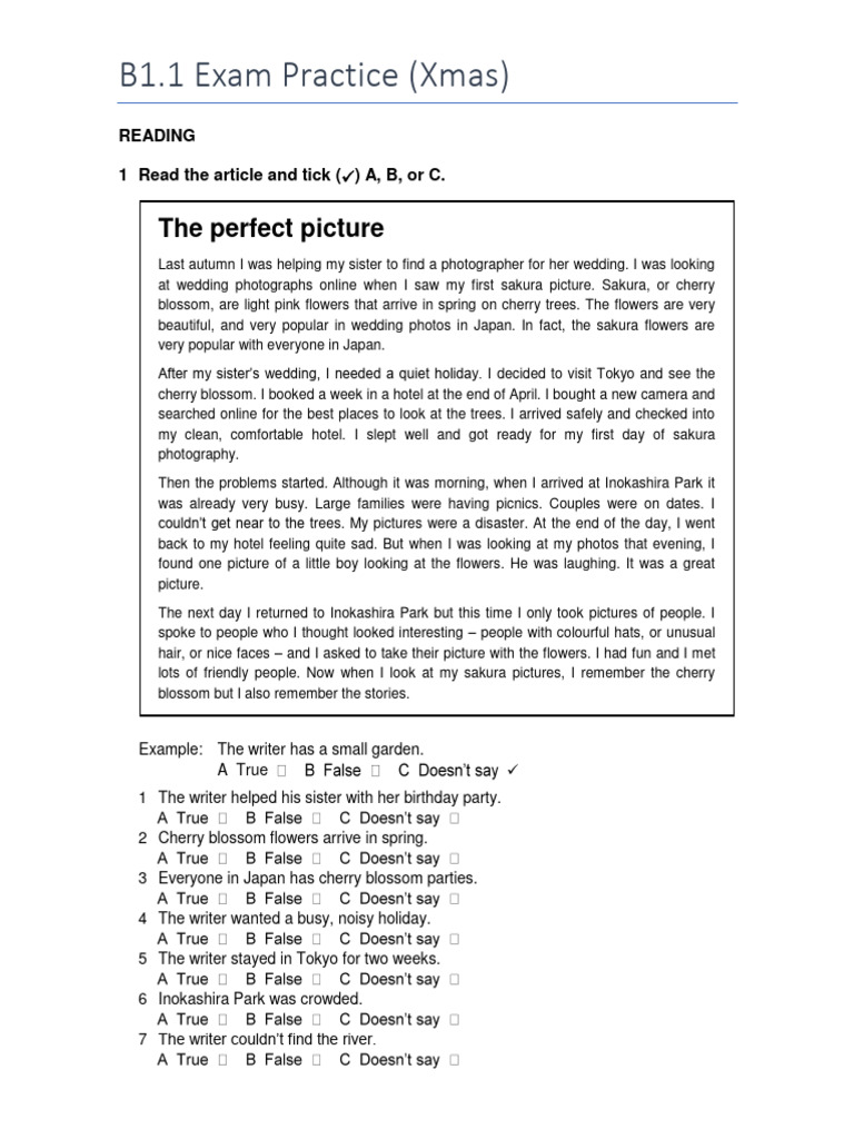 1B1 Xmas Exam PRACTICE | PDF | Language Arts & Discipline | Poetry