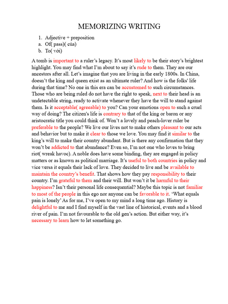 Memorizing Writing | PDF | Psychology