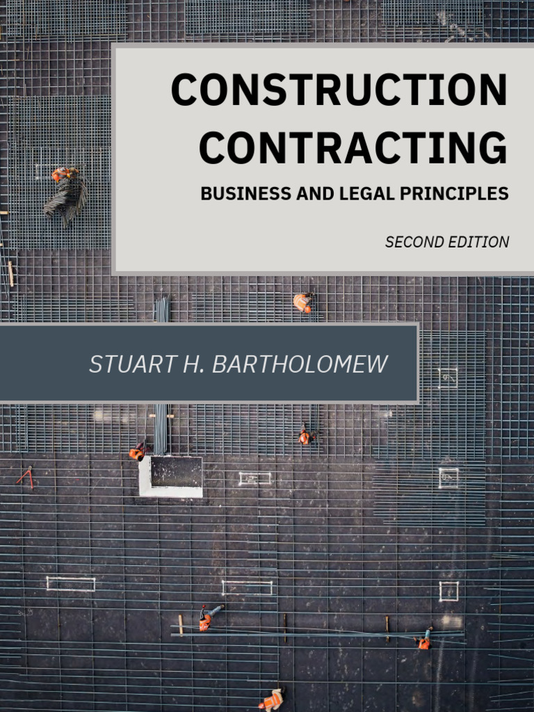 Construction Contracting 2e (Low Resoultion) | PDF | Tort | Legal Liability