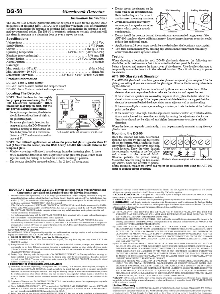 DG50 - Manual Instalación (EN) | PDF
