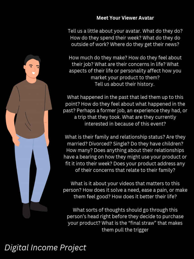 Avatar Worksheet | PDF