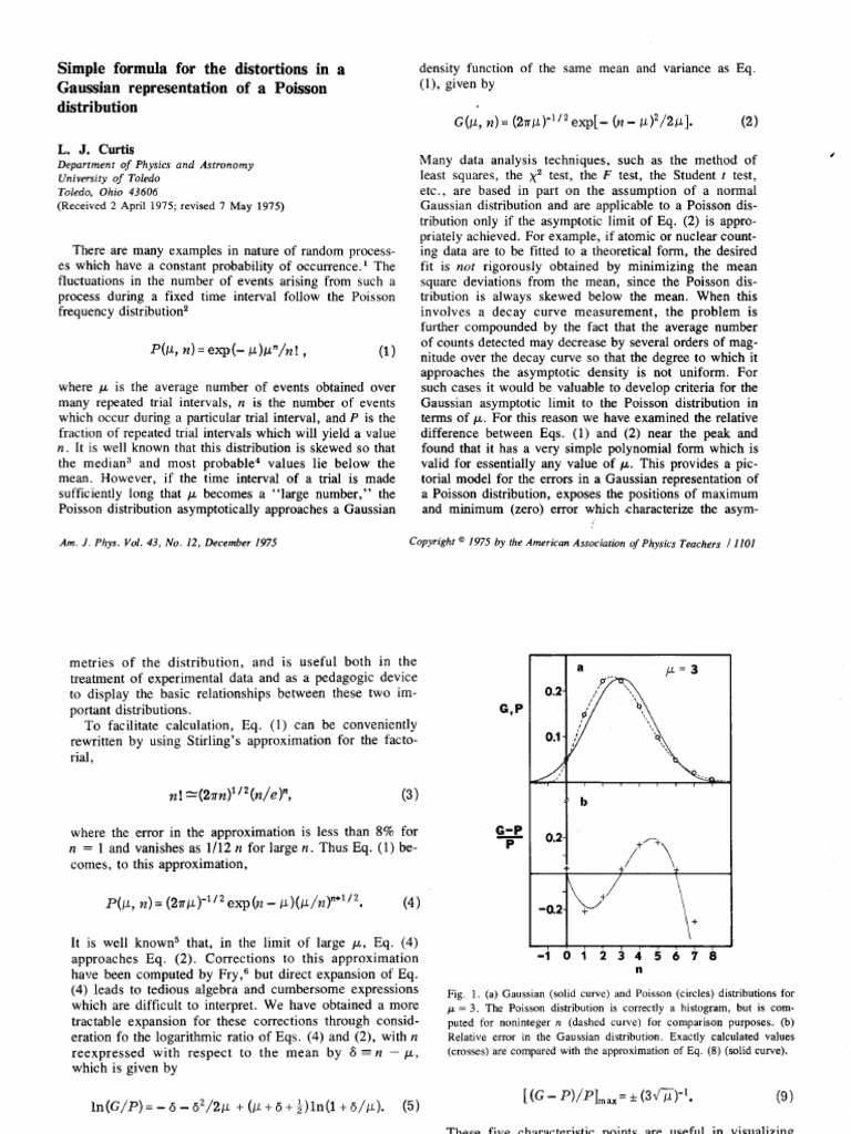 Poisson | PDF