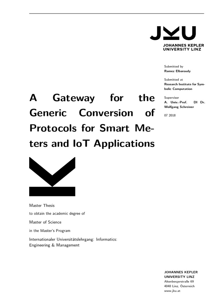 Final Version | PDF | Internet Of Things | Gateway (Telecommunications)