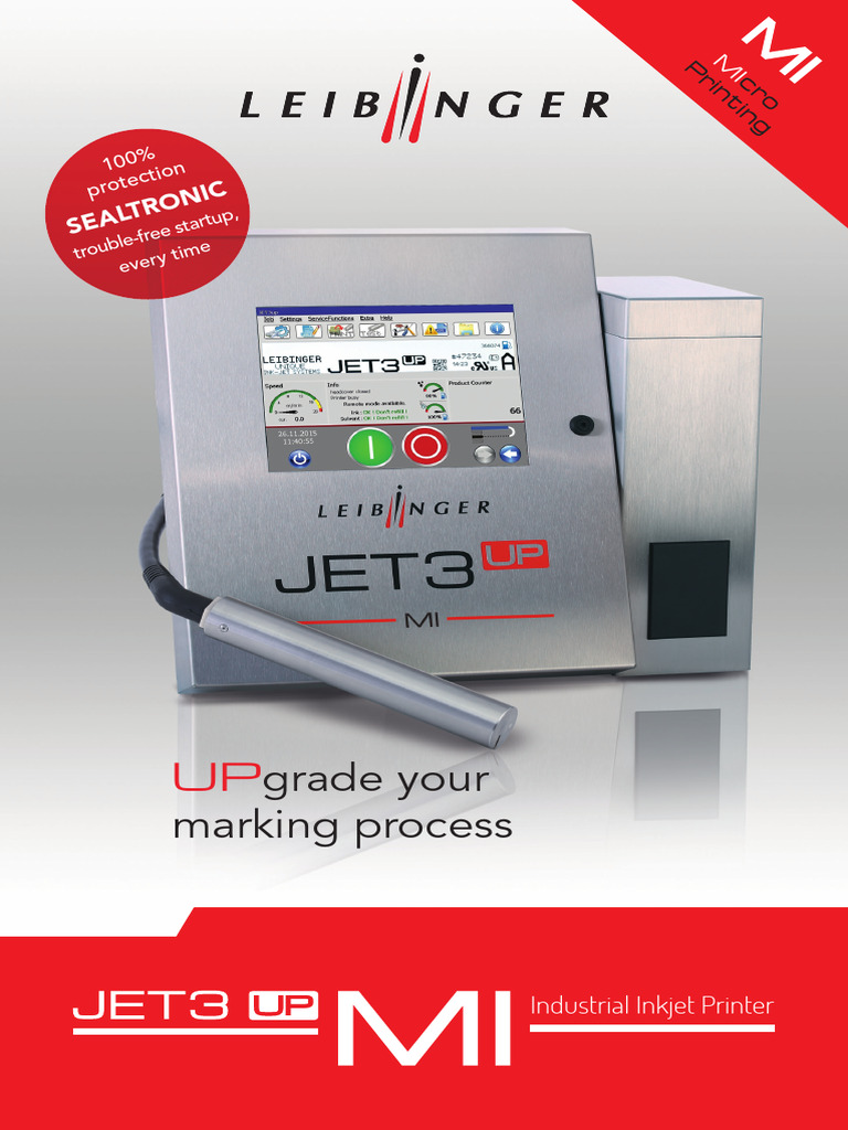 JET3up MI: Reliable Micro Inkjet Printer | PDF | Printer (Computing) | Computing