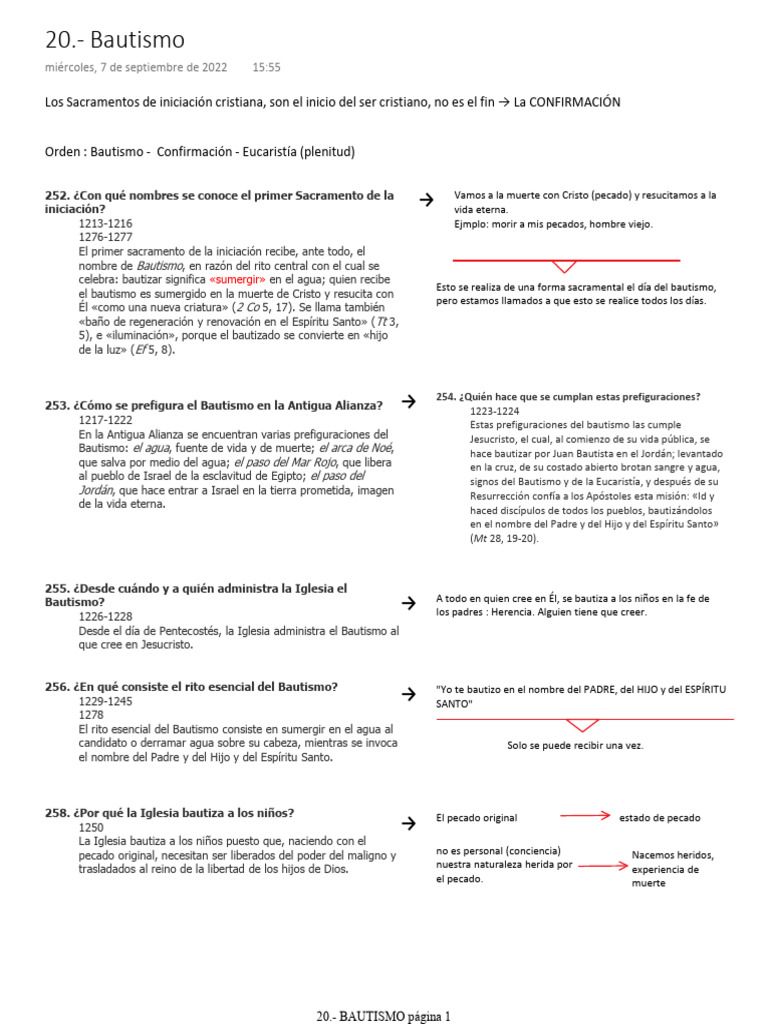 Bautismo | PDF | Bautismo | Cristo (título)