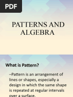 Continuous and Repeating Patterns Group13 | PDF | Teaching Methods & Materials | Computers
