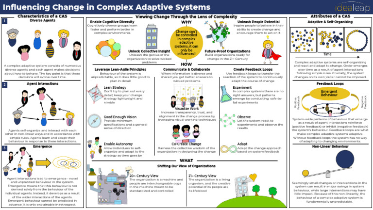 Influencing Change in Complex Adaptive Systems | PDF | Emergence | Self ...
