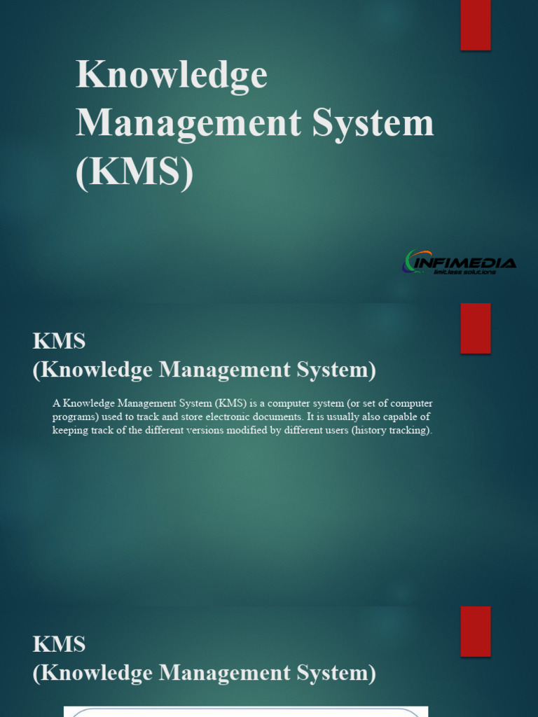 Knowledge Management System (KMS) | PDF