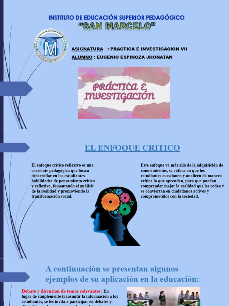 Enfoque Critico | PDF